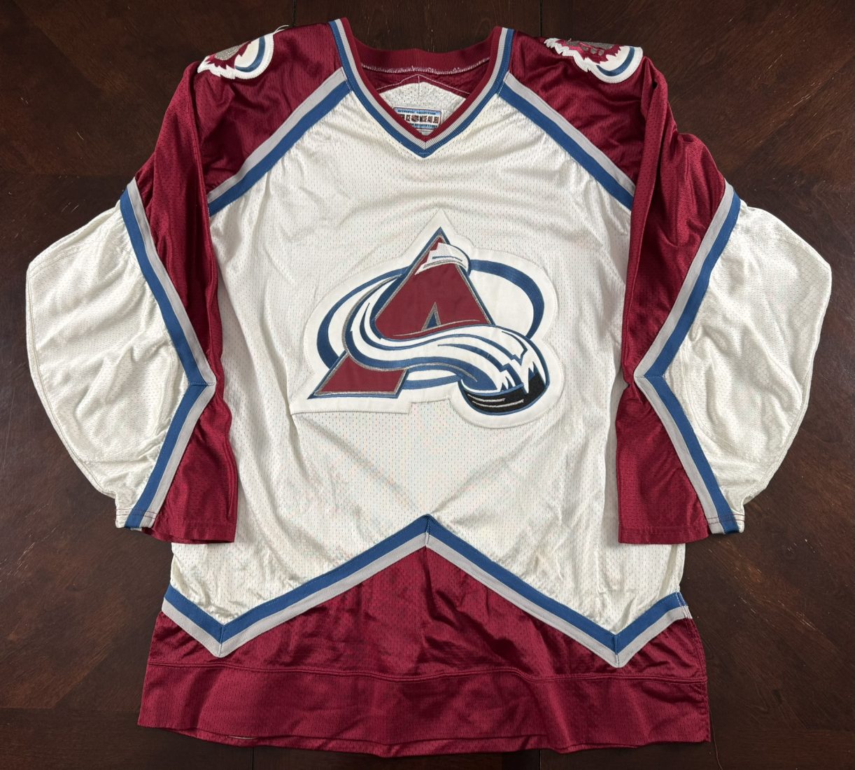 Colorado Avalanche – Forsberg 1995-96 Home TI (WIP) – Downtown's Jerseys