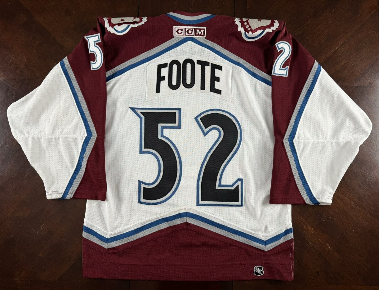 Colorado Avalanche – Foote 2000-03 Home – Downtown's Jerseys