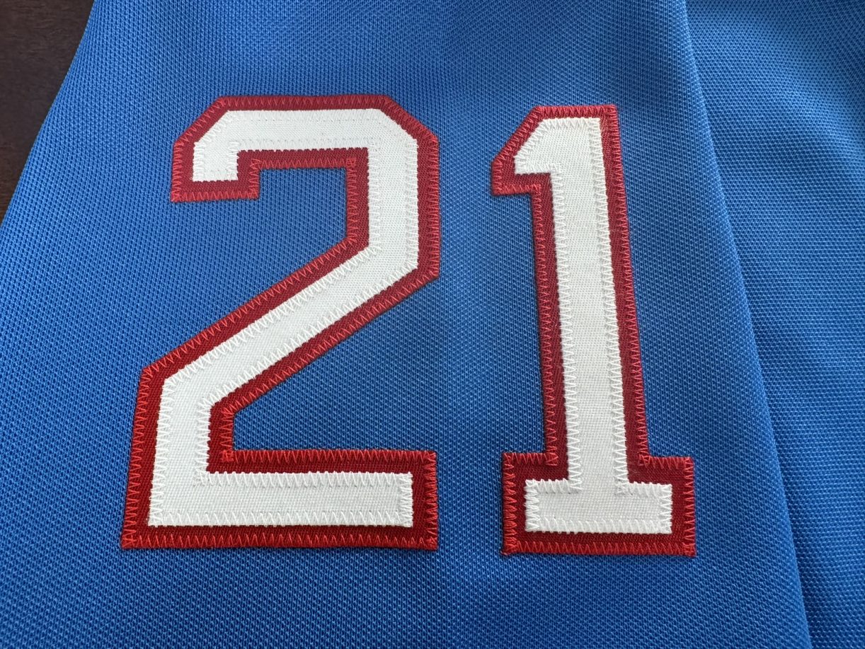 Quebec Nordiques – Forsberg 1991-95 Away – Downtown's Jerseys