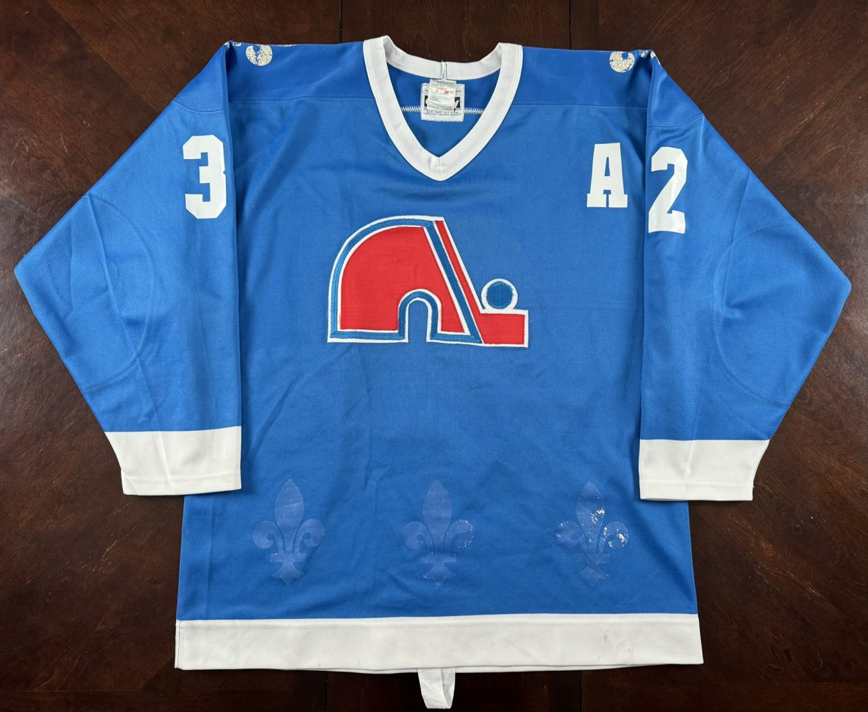 Quebec Nordiques – Hunter 1983-85 Away – Downtown's Jerseys